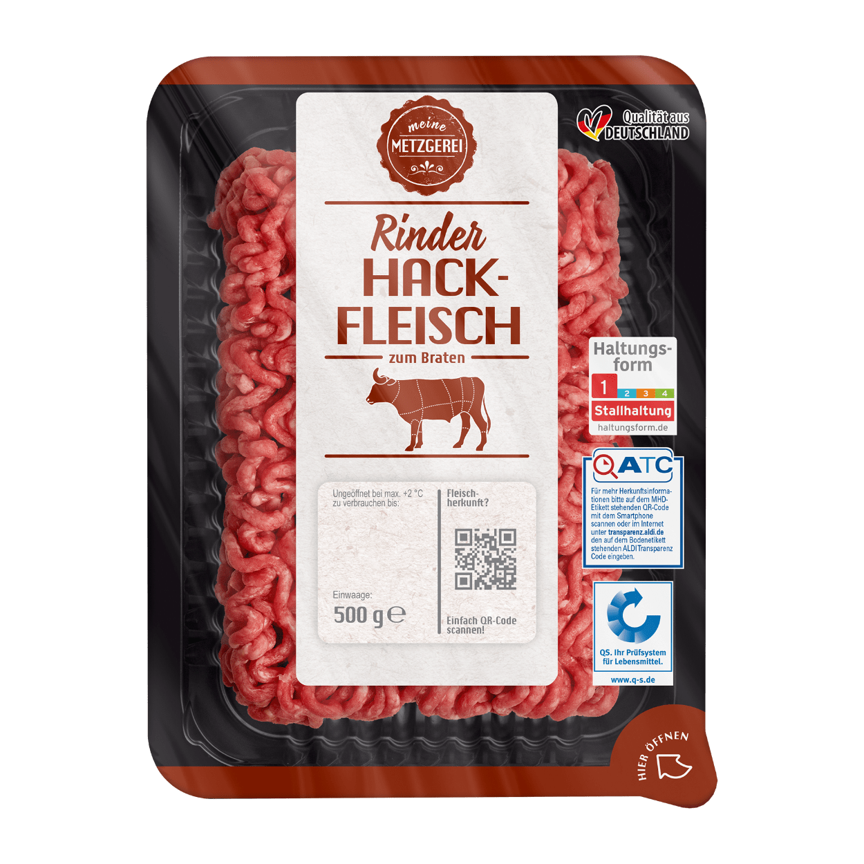 Meine Metzgerei Rinderhackfleisch - dispix